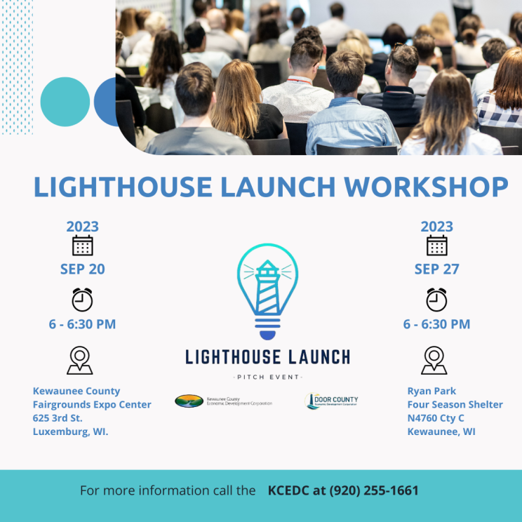 Lighthouse Launch Workshop Announced – Kewaunee County Economic ...